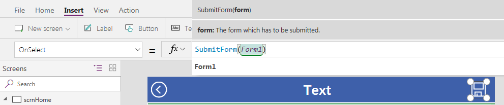 PowerApps: Edit and Submit Form – Piyush K Singh