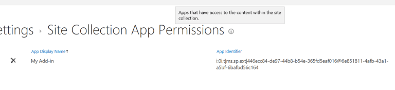 Register App in SharePoint – Piyush K Singh