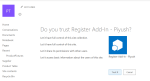 Register App in SharePoint – Piyush K Singh